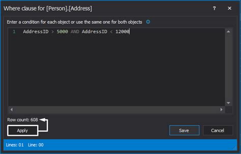 How To Narrow The Data Sub Set For Object Scripting