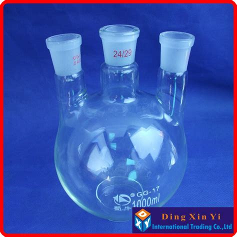 Ml Three Necked Round Bottom Flask Flask Vicedeal