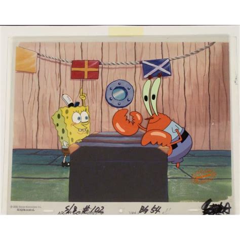 Light Bulb Cel Production Background Spongebob Original