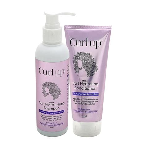 Buy Curl Up Hair Wash Combo With Curly Hair Shampoo And Conditioner Online