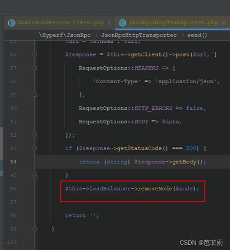 Hyperf框架中使用jsonrpc服务报错cannot Select Any Node From Load Balancer的问题排查