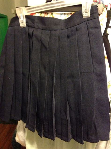 Navy Pleated Skirt Navy Pleated Skirt Skirts Fashion