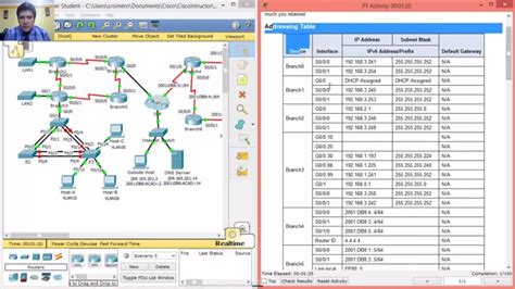 1413 Packet Tracer Skills Integration Challenge Eigrp Youtube