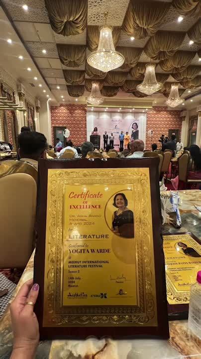 Yogita Warde On Linkedin Attending The Meerut Literature Festival Was
