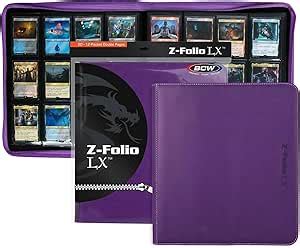 Bcw Z Folio Lx Zipper Portfolio Premium Purple