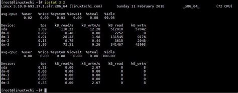 How To Monitor Linux Systems Performance With Iostat Command