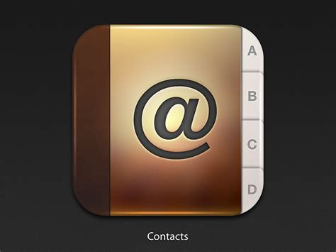 Ios Contacts Icon Free Icons Library