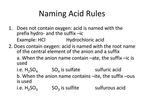 Ppt Chapter 5 Nomenclature Powerpoint Presentation Free Download