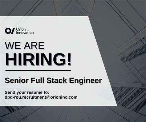 Adriana Gionea On Linkedin Hiring Fullstack Engineer Fullstackengineer Fullstackdeveloper