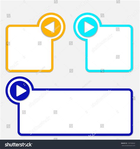 Text Box Arrow Stock Vector Royalty Free 139708942 Shutterstock