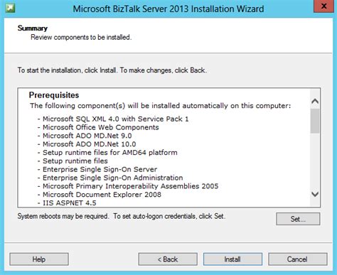 Bts 2013 08 Installation Summary Screenpng Sandro Pereira Biztalk Blog