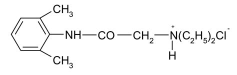Structure Of Lidocaine Hydrochloride Download Scientific Diagram