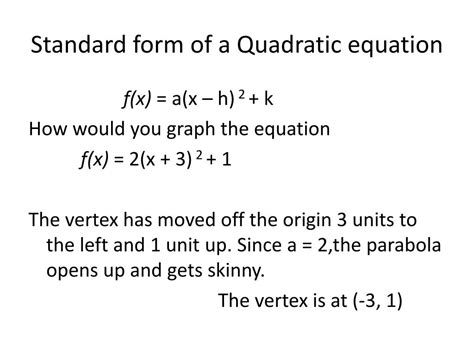 PPT 2 1 Quadratic Functions PowerPoint Presentation Free Download ID 2462550