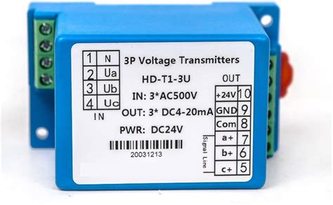Ac Voltage Transducer Voltage Sensor Transmitter Transformer Input 0 10v Ac Output 0 10v Dc