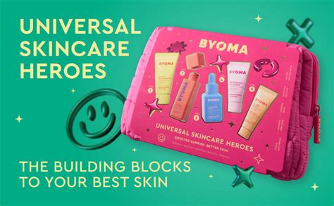 Byoma Universal Skincare Heroes 5 Piece Kit Skincare