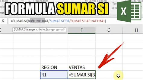 Sumar Si En Excel La Suma Con Condicionales La Formula De Excel Images