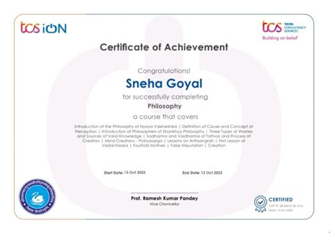 Linkedinachievement Sneha Goyal