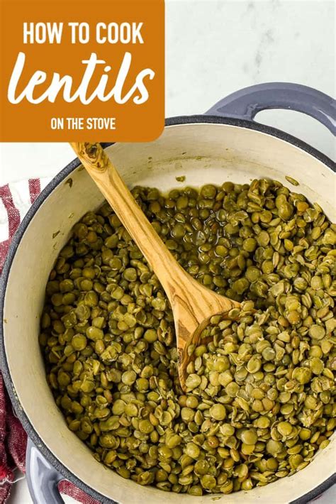 How To Cook Lentils Perfectly Every Time Lentils Are So Easy To Make Inexpensive Delicious