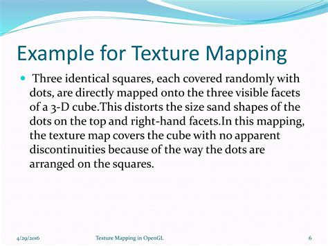 Texture Mapping Inopengl Ppt