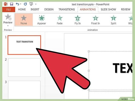 How To Add Text Animations In Microsoft Powerpoint