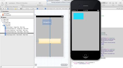 Iphone A View Disappear In Autolayout Ios Stack Overflow