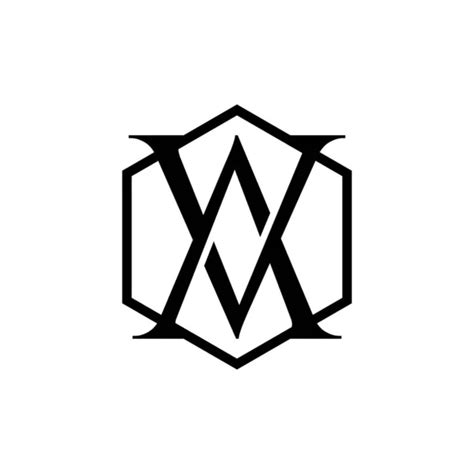 Logo Monogram Overlapping Design Template Letter Linked Overlapping