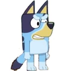 Bluey Angry Bluey By Lucasrpdjplus On Deviantart