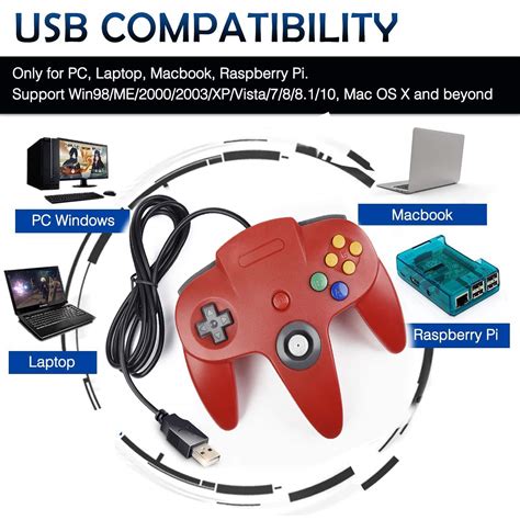 Snapklik Com Pack USB Wired N Controller Miadore Classic N PC Gamepad Joystick