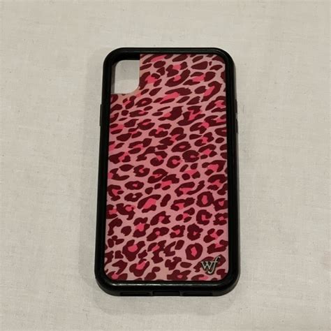 Wildflowers Cell Phones And Accessories Wildflower Iphone Xr Case Pink Leopard Print Cheetah
