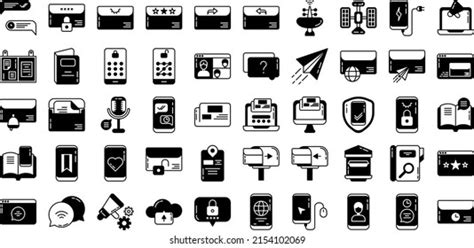 Code Scanning Icons Set Simple Vector Stock Vector Royalty Free