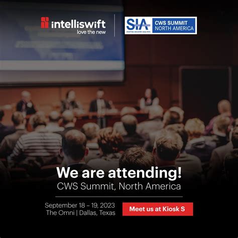 Intelliswift An Ltts Company On Linkedin Intelliswftatcws Cwssummitna