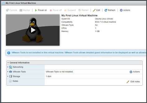 HOW TO Create Your First Linux Virtual Machine On A VMware VSphere Hypervisor ESXi