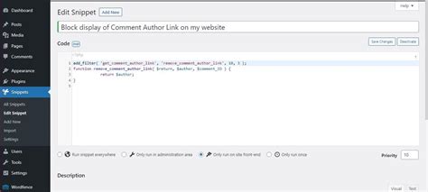 How To Remove The Wordpress Comment Author Link