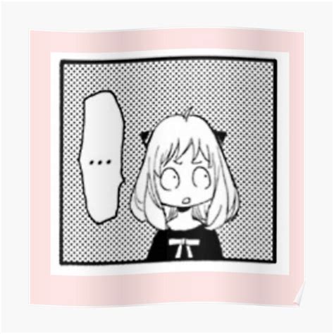 Anya Forger Poster For Sale By Muscadinegv Redbubble