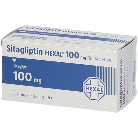 Sitagliptin Hexal 100 Mg Filmtabletten 98 St Mit Dem E Rezept Kaufen Shop Apotheke
