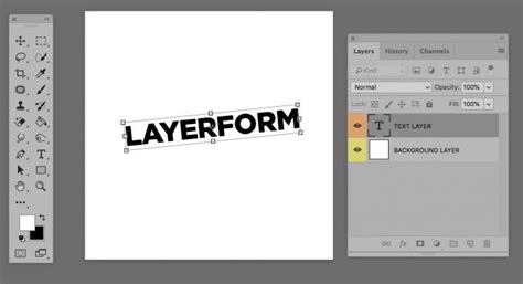 How To Rotate Text In Photoshop UPDATED
