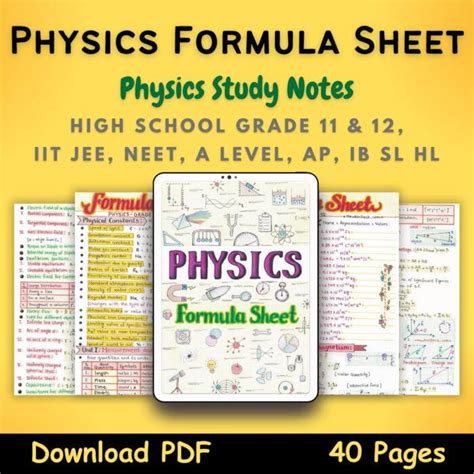 Best Aesthetic Physics Notes PDF High Babe Study Guides NewtonDesk Best Aesthetic Physics Notes PDF High Babe Study Guides NewtonDesk