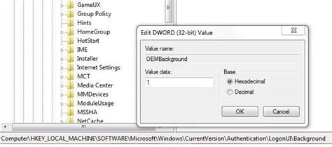 Customize The Windows Log On Screen Windows
