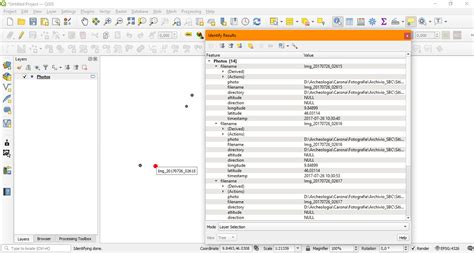 displaying multiple images from same point in qgis geographic