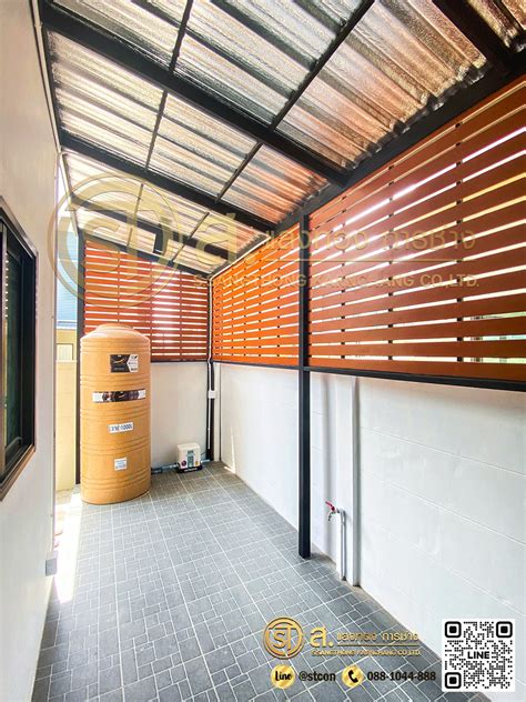 🏠 ผลงานต่อเติมโซนซักล้าง🌿 🏡 หมู่บ้าน รัชธานี 12 คลอง 11 🔥ต่อเติมกับเรา หมดปัญหาเรื่องช่างทิ้ง