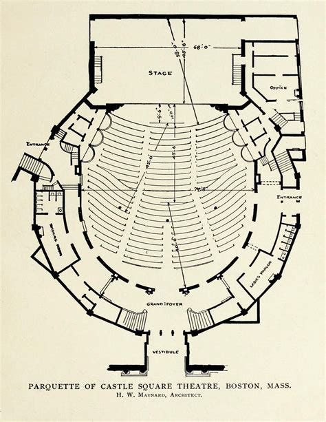 Multi Plex Theater Building Plan And Section Detail 2d View Layout File