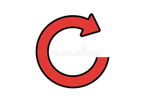 Circle Arrow Clipart Stock Vector Illustration Of Arrow 368719839