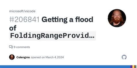 Getting A Flood Of FoldingRangeProvider Requests For The Same File
