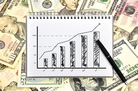 Premium Photo Notebook With Chart