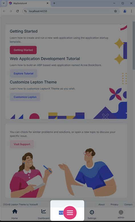Request For Assistance In Customizing Bottom Navigation Bar Items In Mobile View For Blazor Web