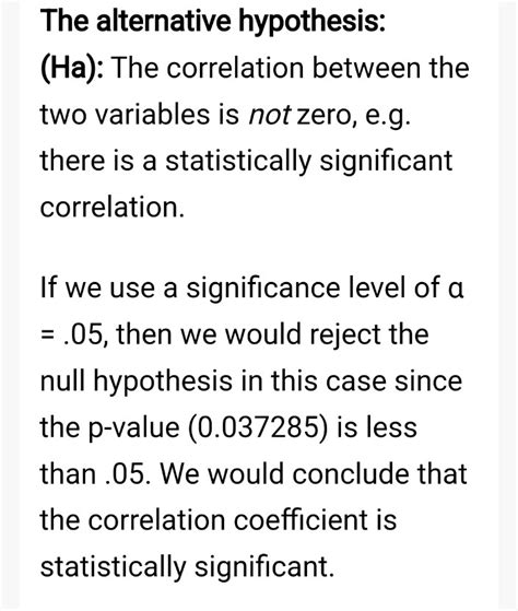 [solved] create correlation matrix using excel and what is the p value