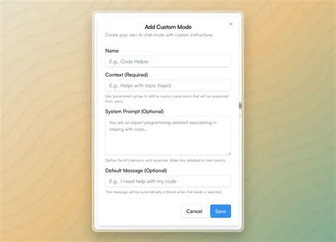 Cheatgpt — Creating Custom Chat Modes In Cheatgpt