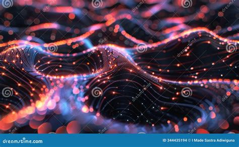 A Captivating Visualization Of An Intelligent Plant As A Luminescent
