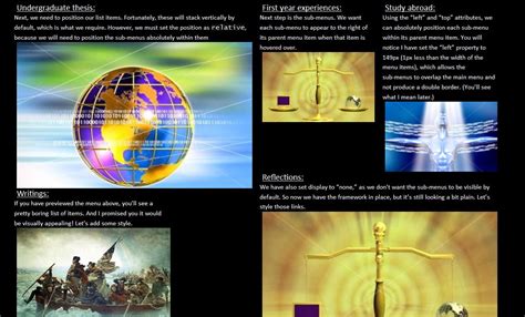 make pretty web page elements layout newsicare