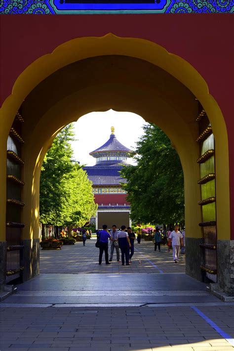 镜头下的京城中轴线天坛公园 行客旅游网